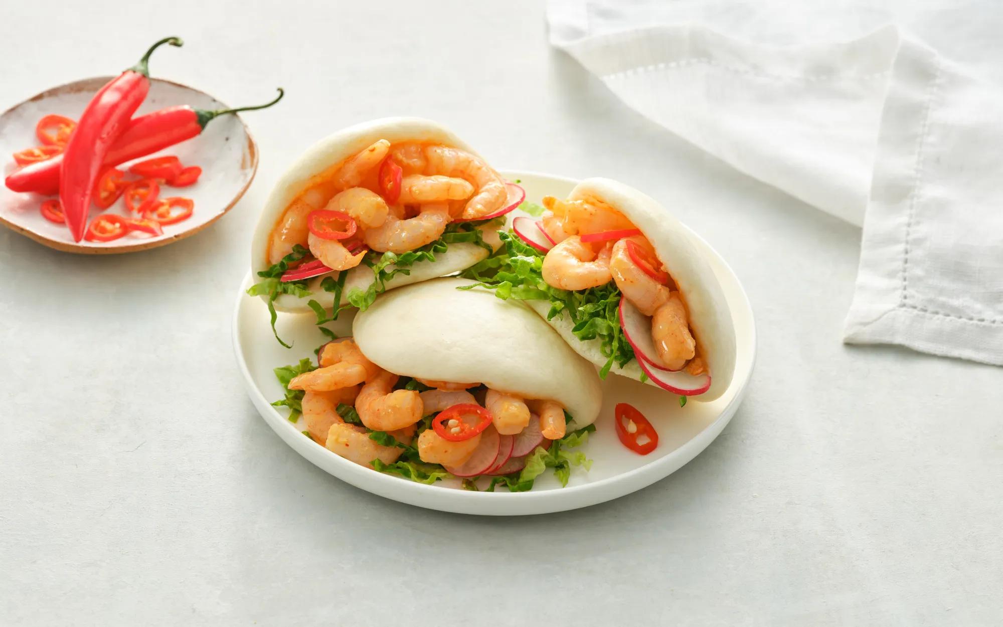Prawn Bao Buns | Chicken Tonight